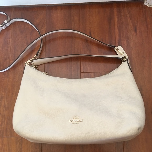 Coach | Bags | Authentic Cream Colour Purse | Poshmark